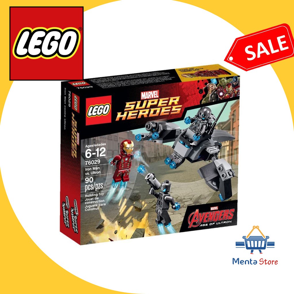 Lego Super Heroes 76229 Iron Man vs Ultron Super Jumping Jet Battle ...