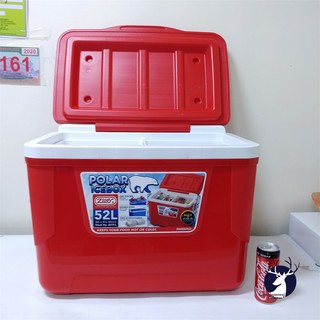 ZOOEY COOLER BOX 52-LITERS / POLAR ICE BOX / ICE CHEST / INSULATED ...