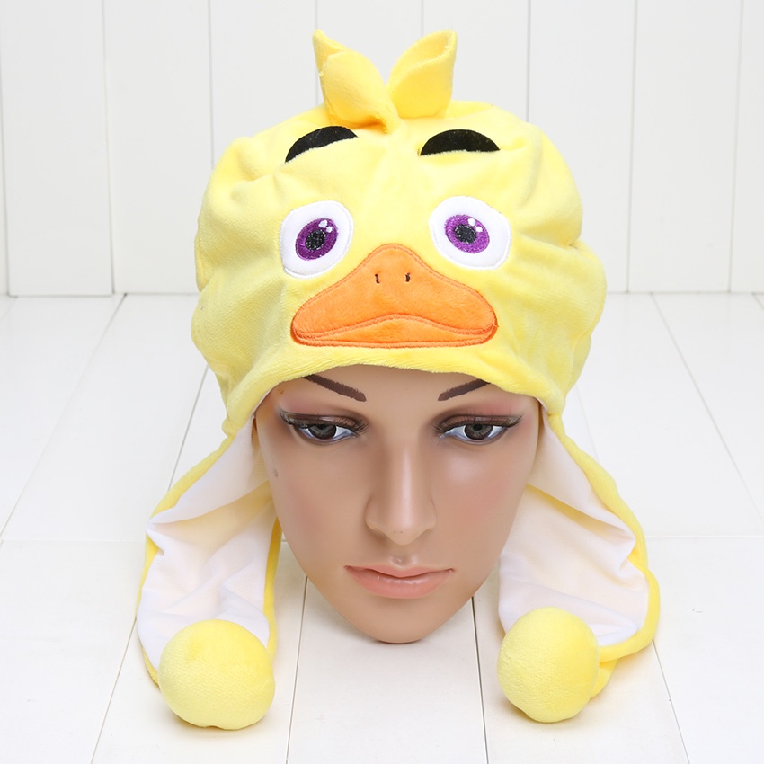 FNAF hat Five Nights At Freddy's Plush Freddy Fazbear foxy Cartoon ...