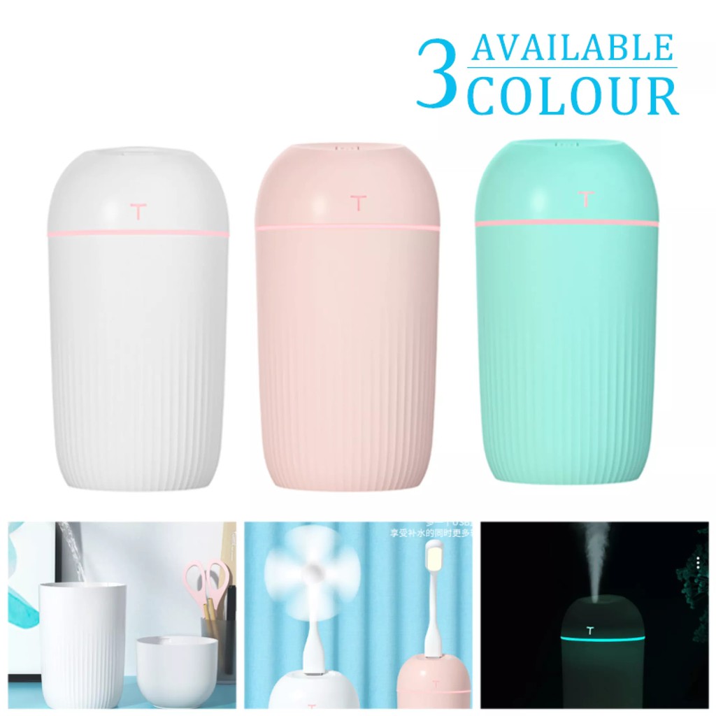 220ml 420ml Air Humidifier with Scent Oil Cool Mist Aroma Diffuser Room ...