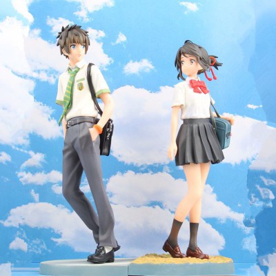 2pcs/lot kimino na wa Miyamizu Mitsuha your name Tachibana Taki action ...