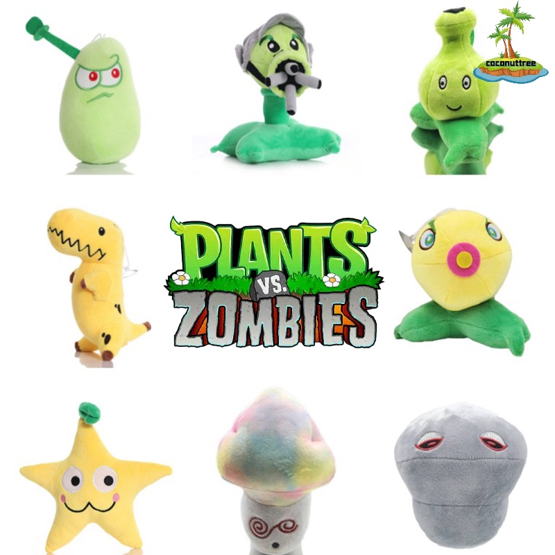 Game Plants VS Zombies PVZ Soft Stuffed Toys Cartoon Plush Dolls Toy ...