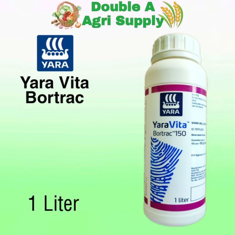 BORTRAC Micronutrient Foliar Fertilizer 1 Liter - Yara Vita | Shopee ...