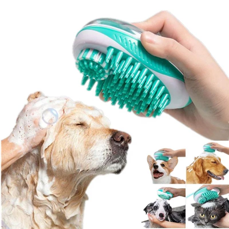 High-End Silicone Bath Shampoo Dispenser for Safe and Clean Dog and Cat ...