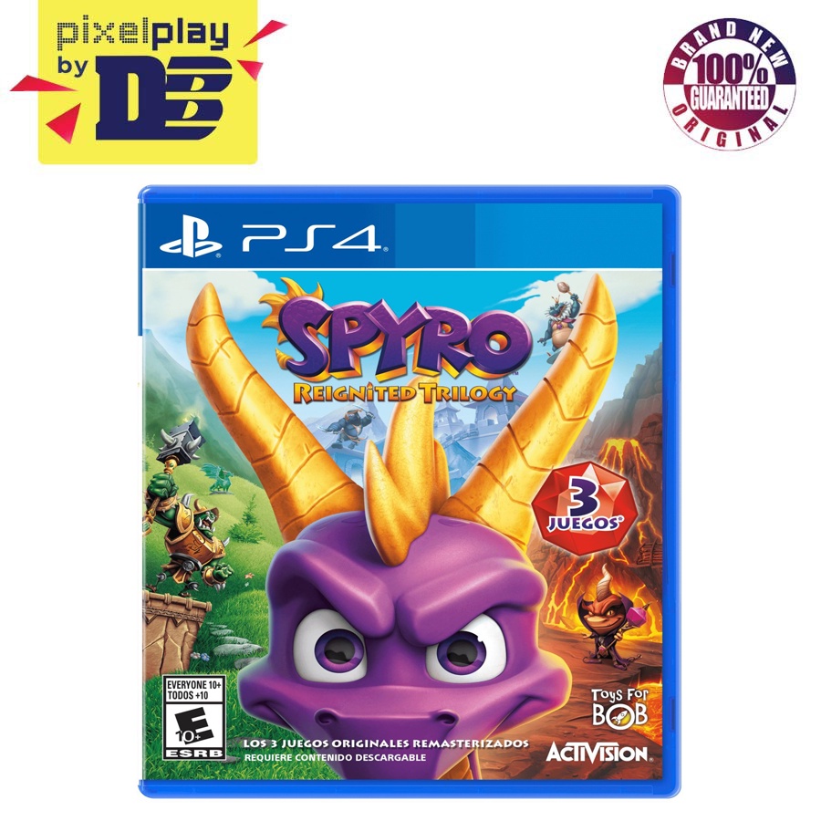 PS4 Spyro Reignited Trilogy All (SP COVER) | Shopee Philippines