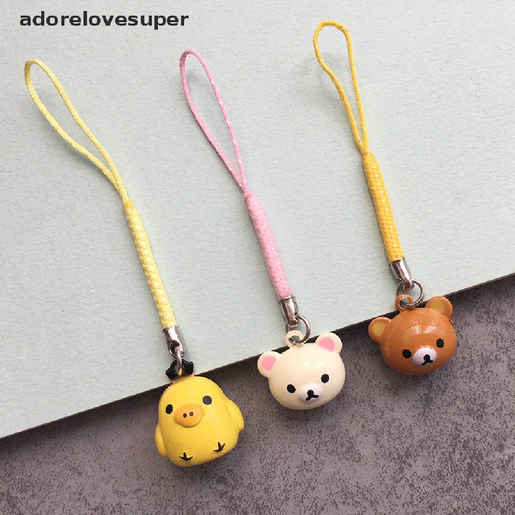 AD1PH 1 Piece Quality Metal Bell Pendant Phone Ch Cute Cartoon ...