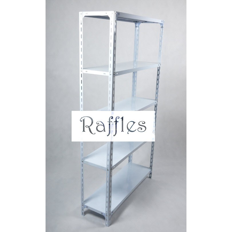 Rivet Rack 30*100*180cm Metal Shelves 5 layers (White) - metro manila ...