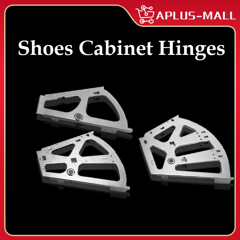 1 Pair Cabinet Hinges 1/2/3 Layers Shoe Cabinet Flip Frame Flip Hinges ...