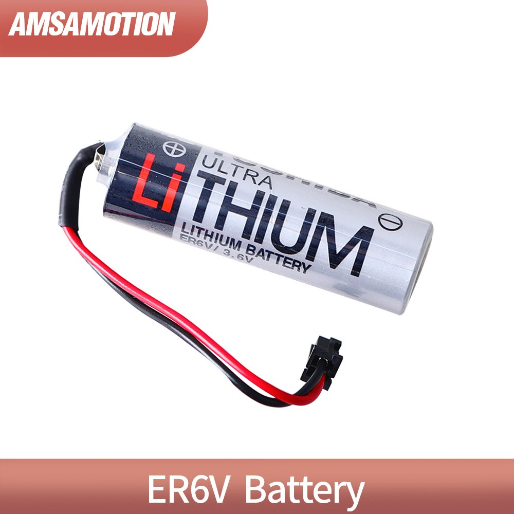 2400mAh ER6V TOSHIBA PLC Battery for Mitsubishi M64 System Compiler 3 ...