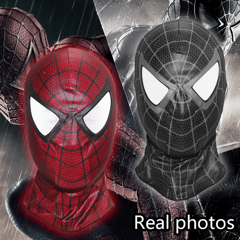 Spider-Man 3 Spiderman Full Head Mask New Balaclava Hood Costume ...
