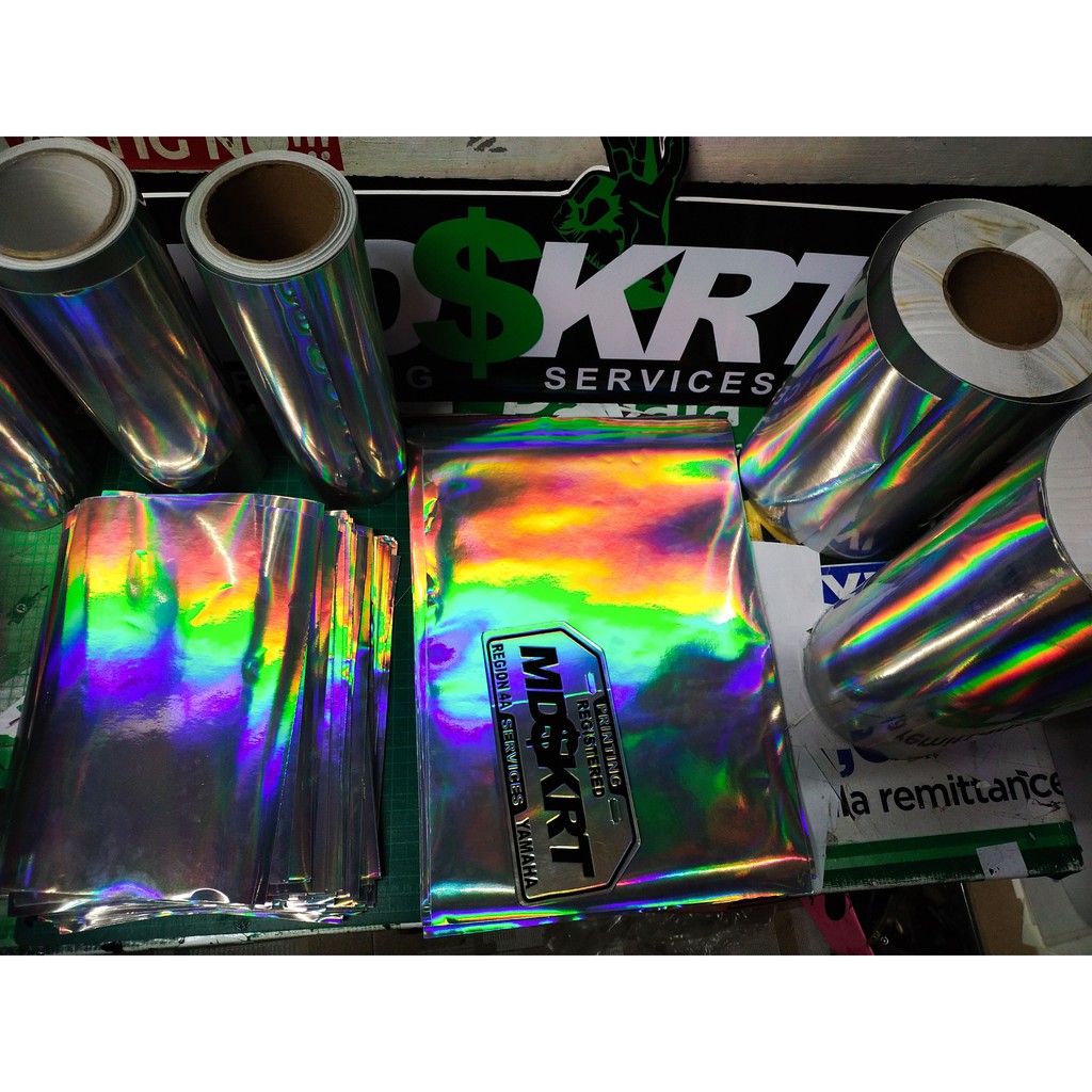 Sofie Printable Holographic/Hologram Vinyl Sticker Roll (Printable ...