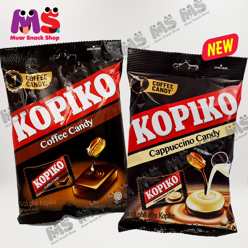 Kopiko Coffee Candy /Gula Kopi / 咖啡糖 / Cappuccino Candy 140g ...