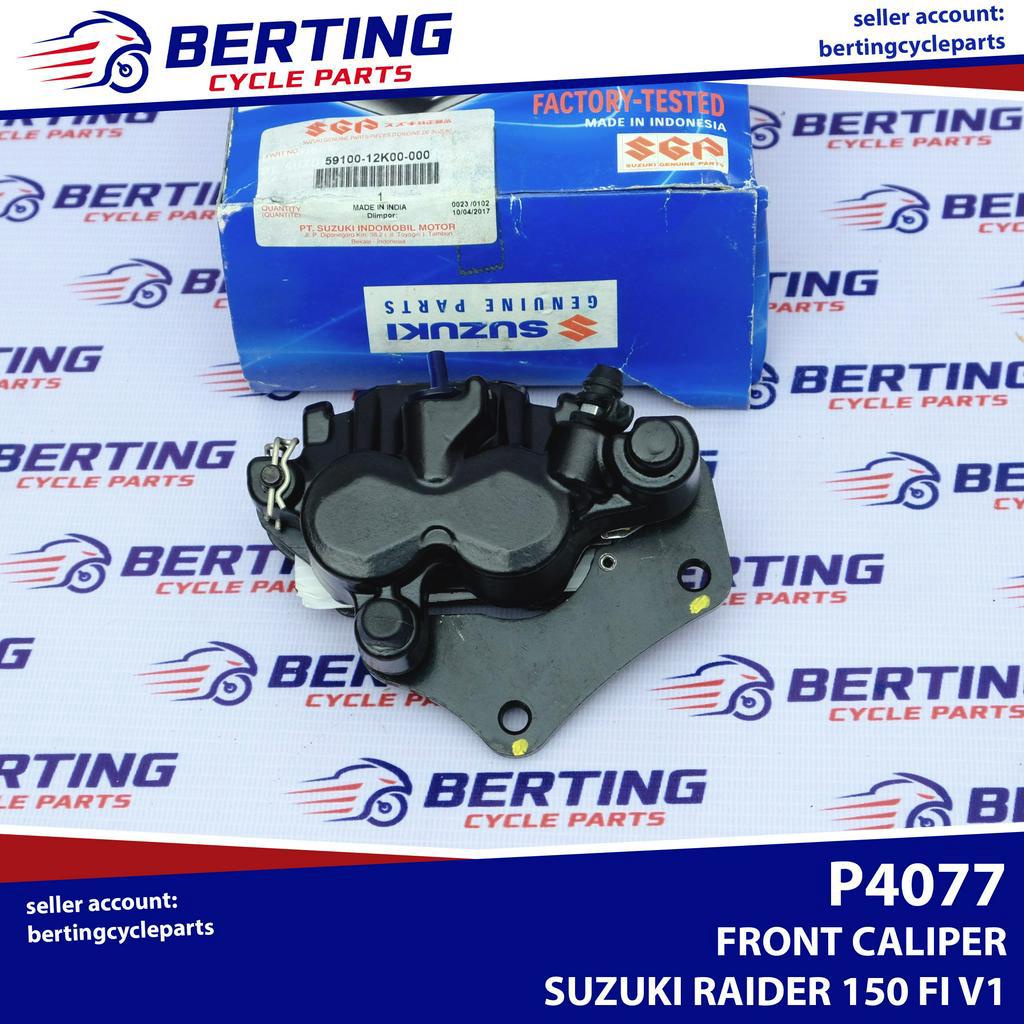 SGP FRONT CALIPER Suzuki Raider 150 FI V1 Genuine 59100-12K00-000 ...