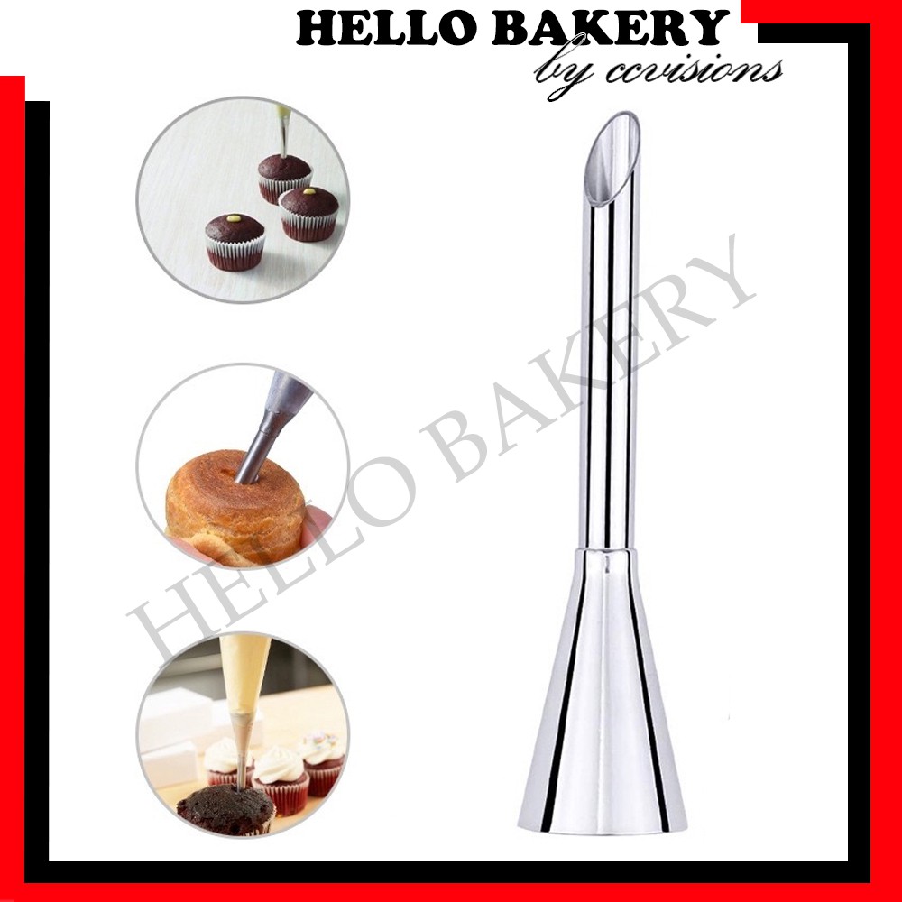 Cream Puff Nozzle Royal Icing Piping Nozzle Tip Stainless Steel Cupcake ...