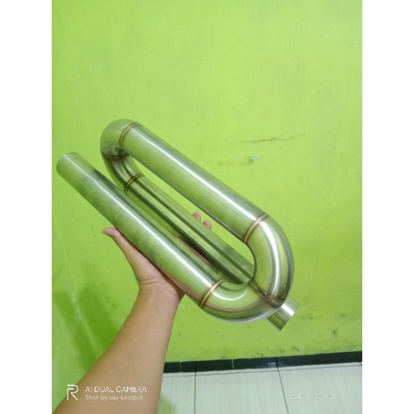 Manual matic Car Exhaust loop resonator lop loop | Shopee Philippines