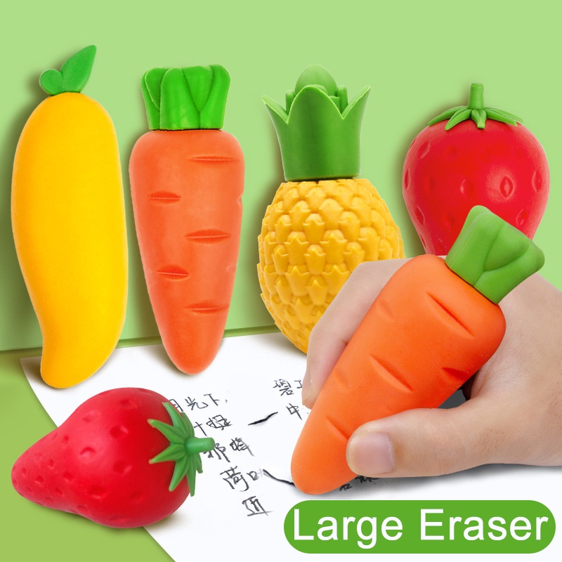 Big Mac 3D Modeling Fruit Eraser Children's Cute Art Learning ...