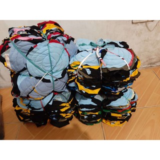 Round Rags Multi Purpose 100 PCS /BILOG NA BASAHAN(COLORED AND WHITE ...