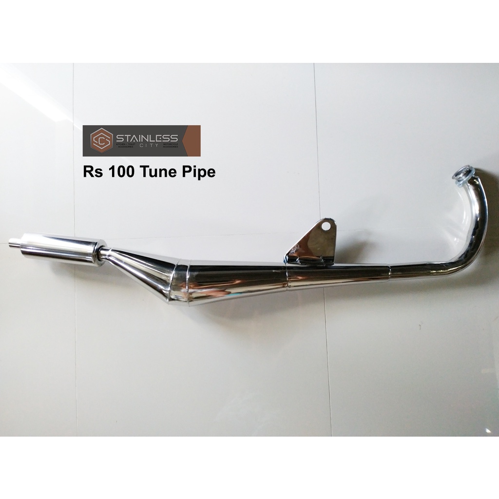 Rs 100 Tune Pipe Stainless Yamaha | Shopee Philippines