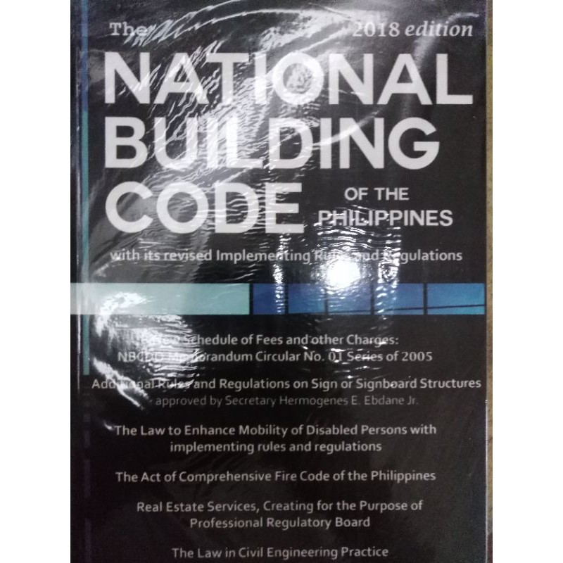 National building code | Shopee Philippines