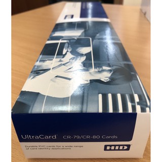 HID CR80 UltraCard PVC Plain White Plastic Cards - 30Mil, 500 Cards ...