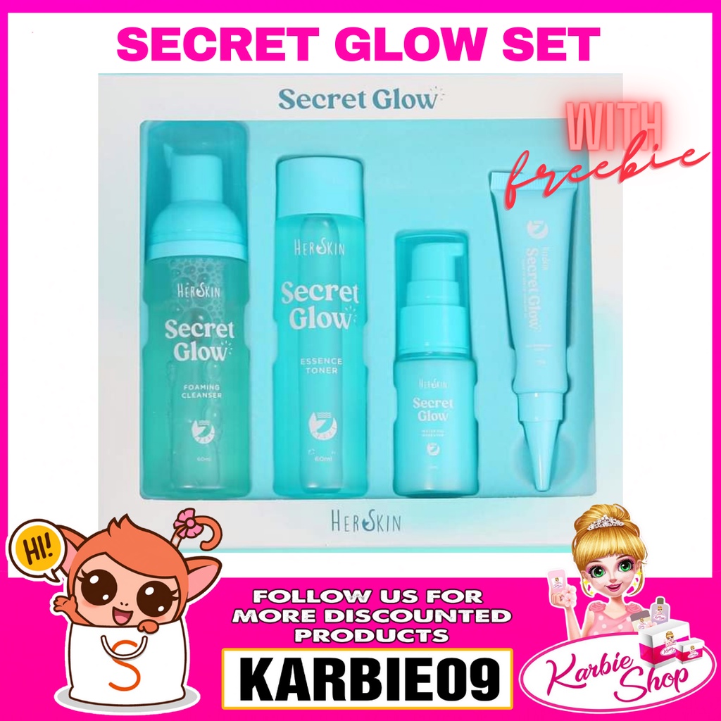 Orig Secret Glow 4in1 Set (best seller) | Shopee Philippines