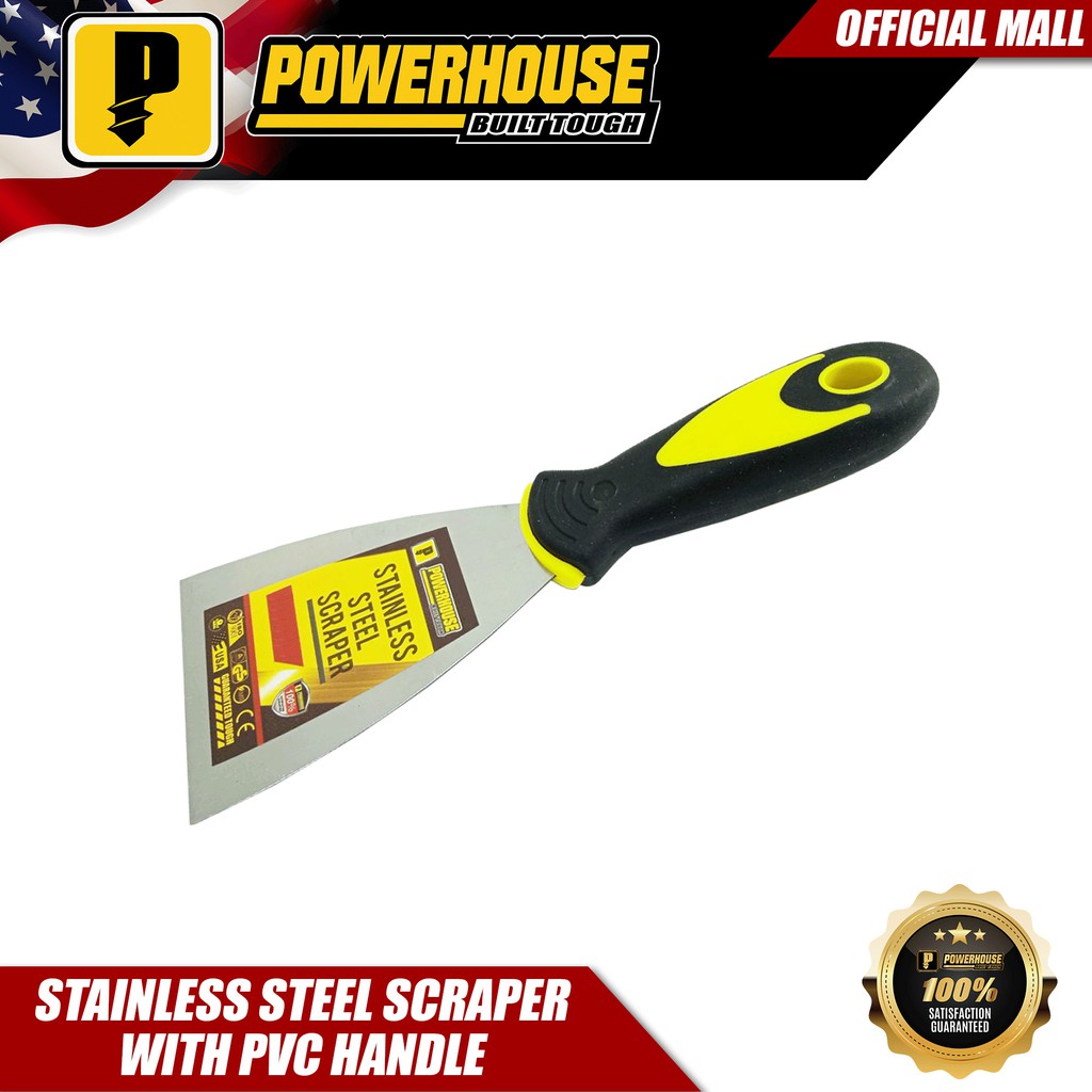 Powerhouse Scraper with PVC Handle PHHT | Shopee Philippines