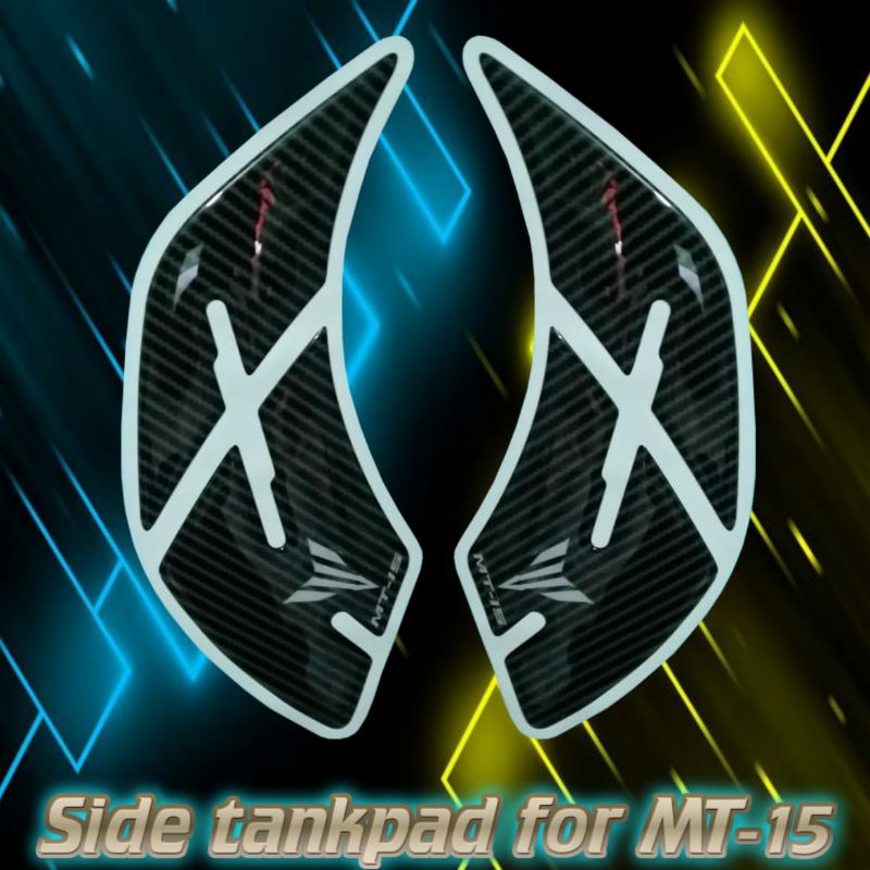 Yamaha MT15 Tank Side Protector | Shopee Philippines