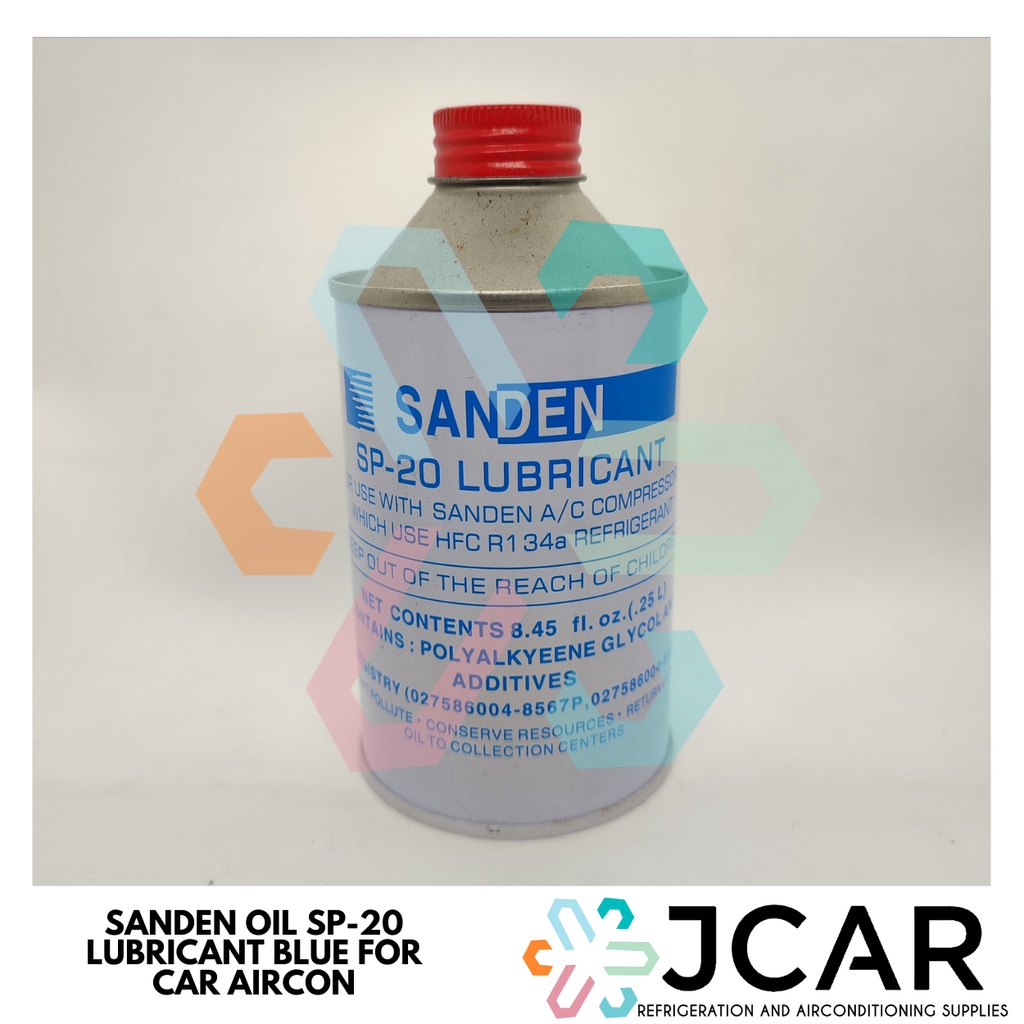 SANDEN OIL SP-20 LUBRICANT BLUE FOR CAR AIRCON | Shopee Philippines