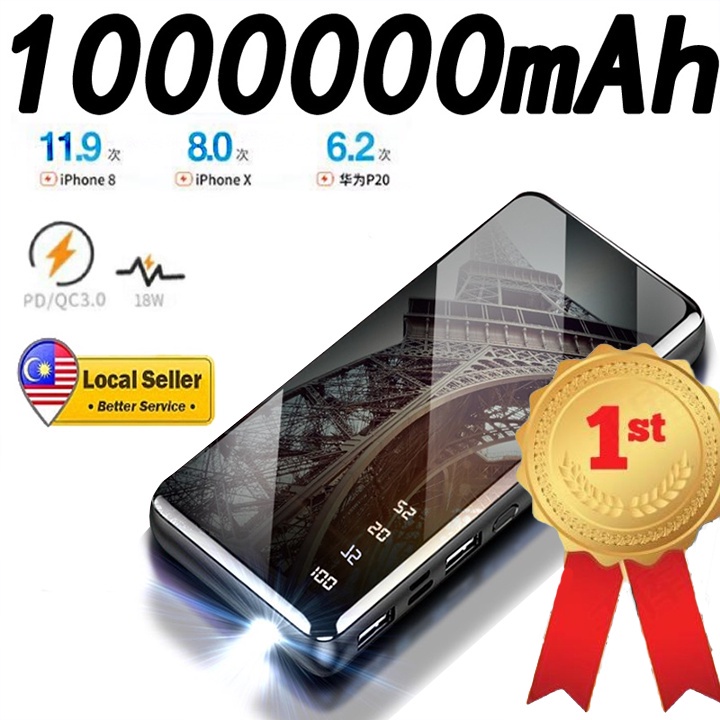100000mah power bank Ready Stock High Quality 100% Super Slim Power ...