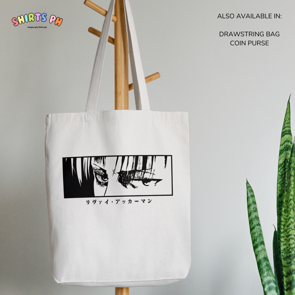 AOT Shingeki Titan Face Anime TOTE BAG | Shirts.PH | Shopee Philippines