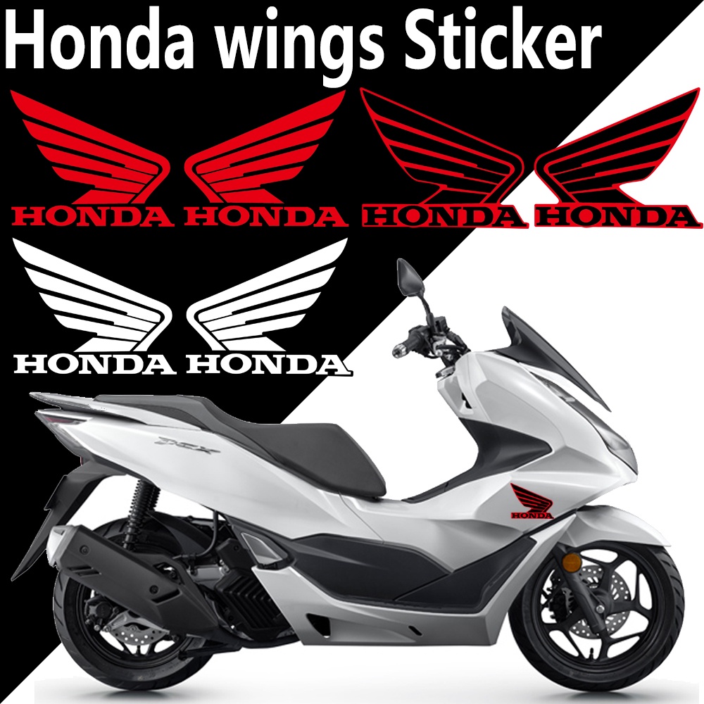 Honda Wings Reflective Motorcycle Stickers Decal for Honda VFR 400 800 ...