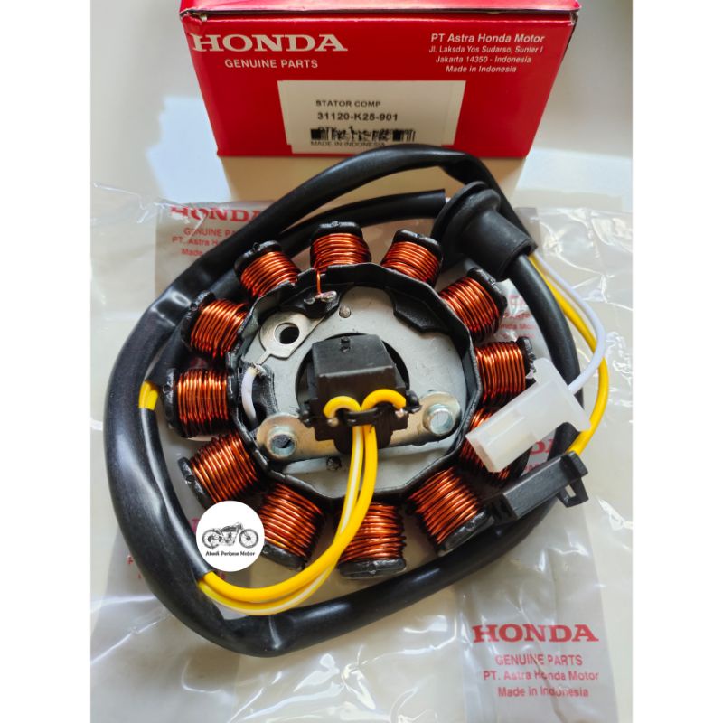 Spull Assy Stator Assy Honda Beat Fi Scoopy Fi (KZL / K25) | Shopee ...