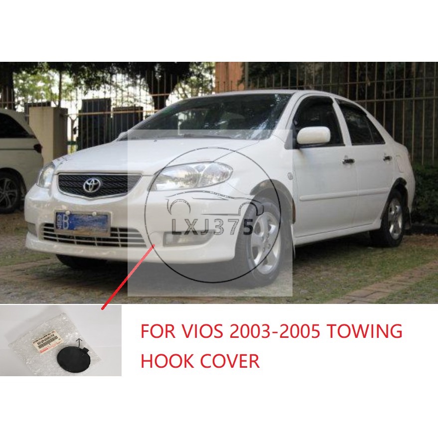 TOYOTA VIOS NCP42 2003 2004 2005 RONT BUMPER TOWING COVER TOWING hook ...