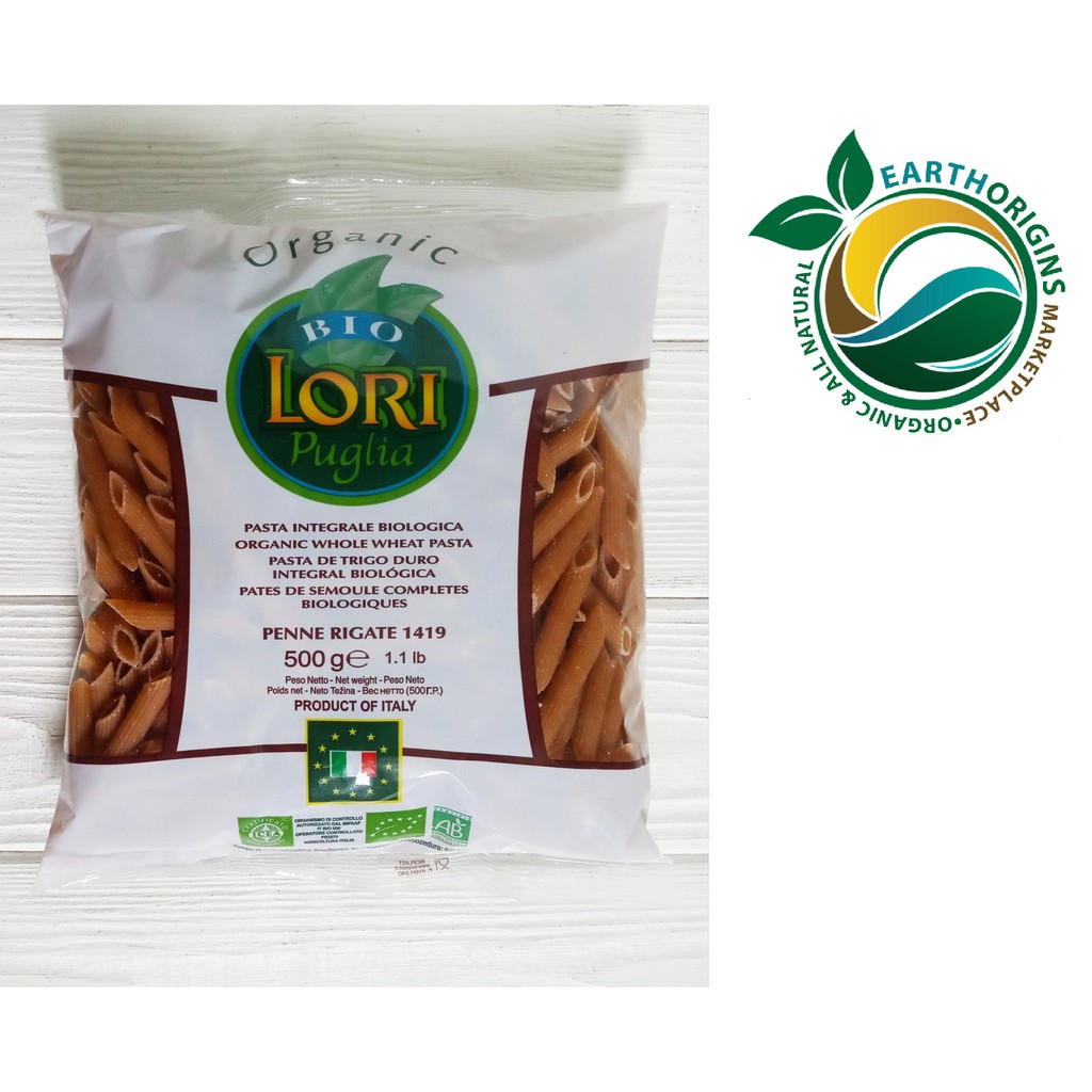 Bio Lori Puglia [1419 PENNE RIGATE] (500g) | Shopee Philippines