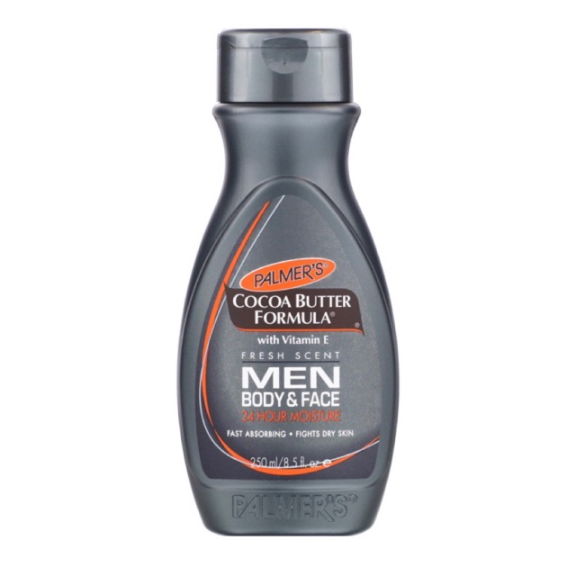 Palmer’s Men Body & Face lotion moisturizer cocoa butter with vitamin E 250ml | Shopee Philippines