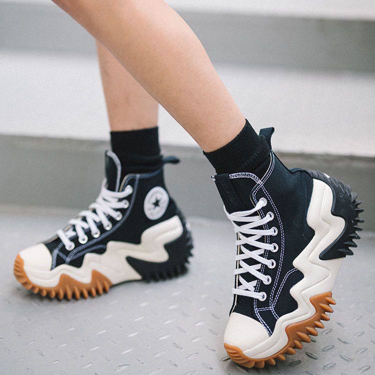 2023 New Women's High Top Converse Sneakers Run Star Motion Future ...
