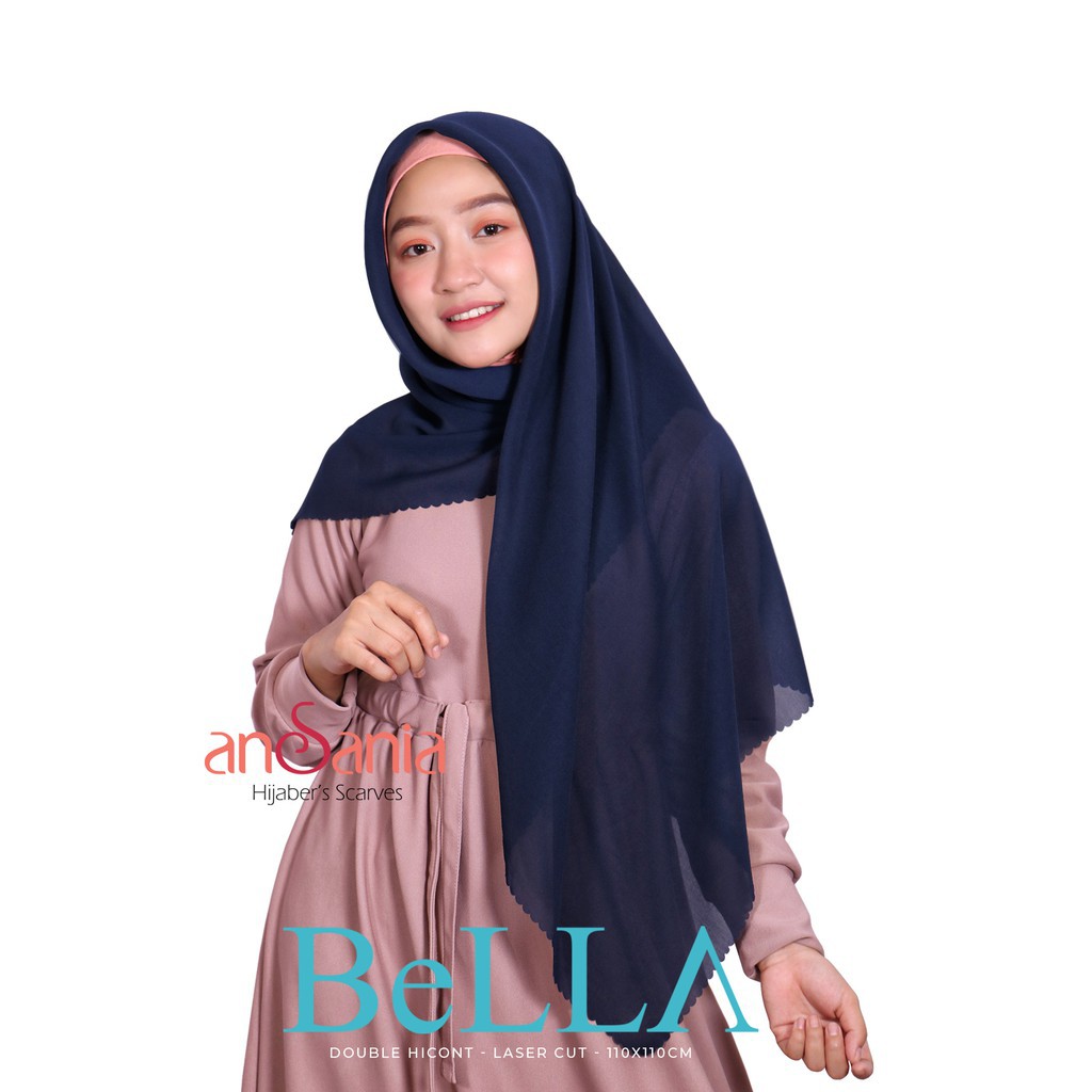 Bella Sonic Lasercut - Hijab / Veil Bella Sonic Lasercut By Ansania ...