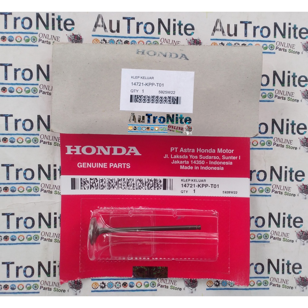 LOKAL Valve Out Valve Ex 14721-KPP-T01 Original Honda CB CBR 150 R ...