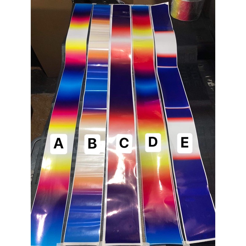 Neochrome Burnt Titanium Car Sticker | Shopee Philippines