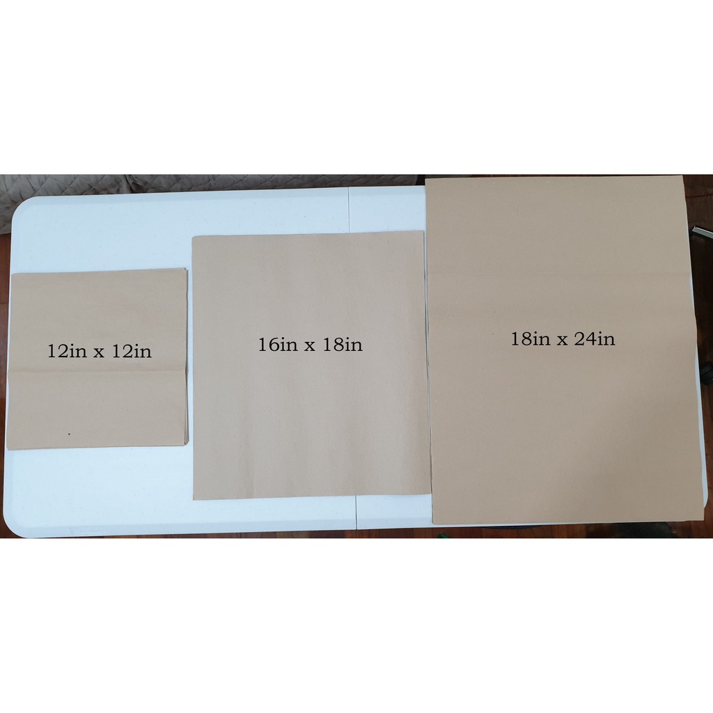 Kraft Paper Cut Size 50/100pcs | Shopee Philippines