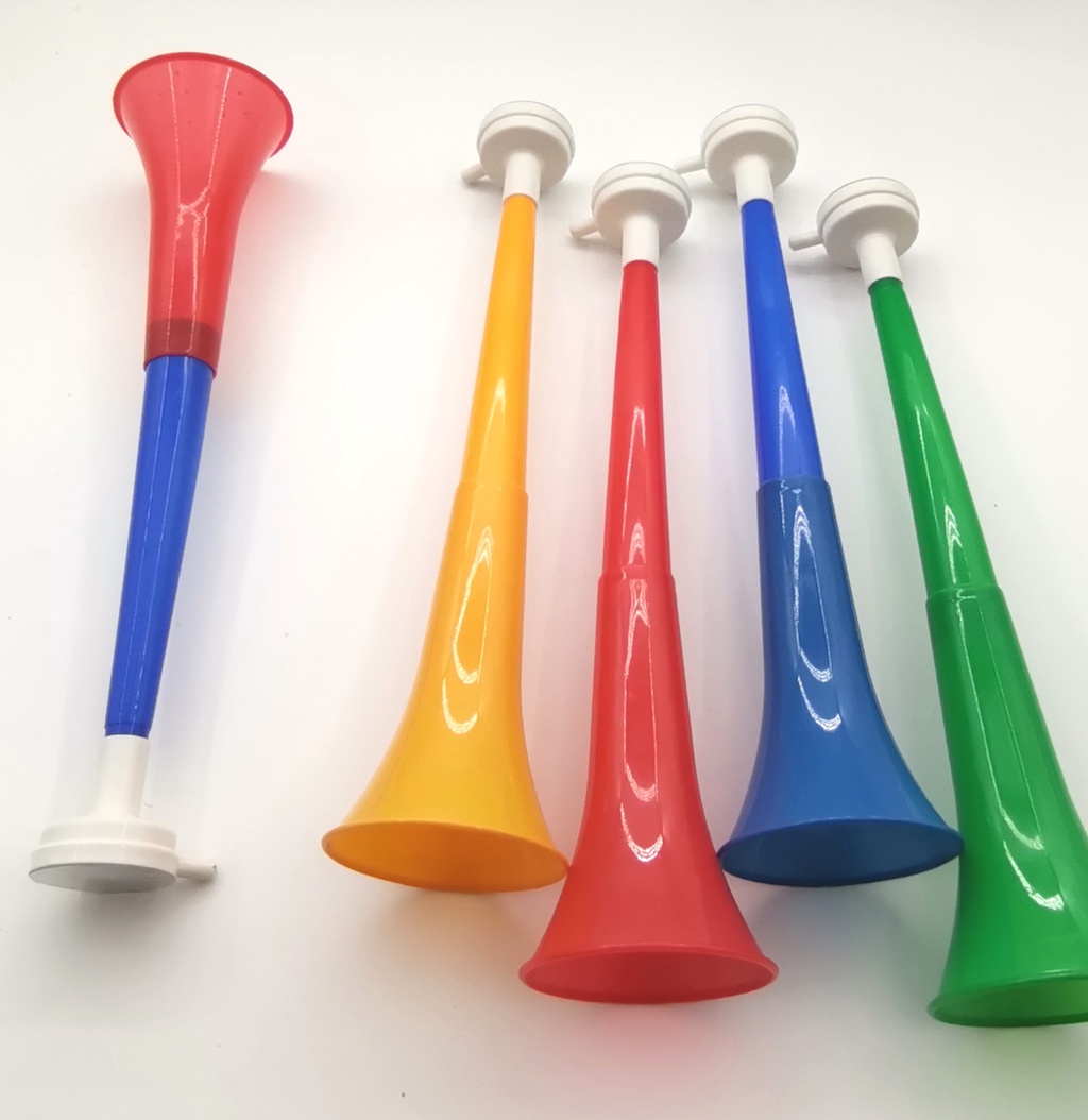 2 Layer Assorted Color Trumpet Loud Plastic Trumpet/Torotot Toys Horn ...
