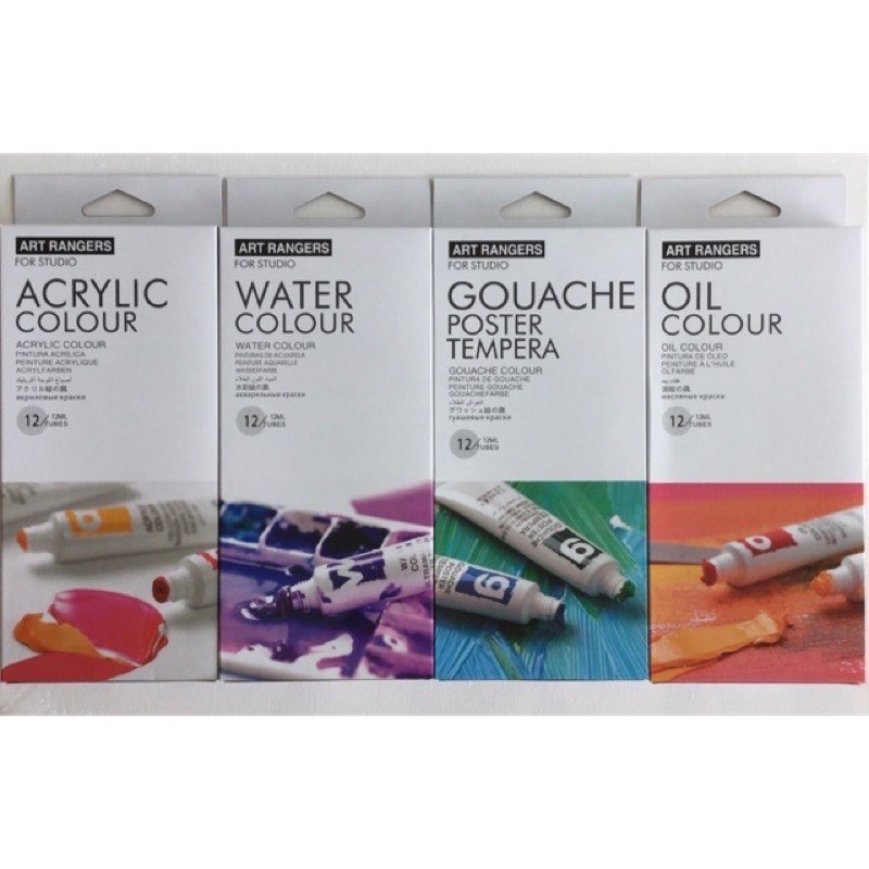 Art Ranger Acrylic / Gouache / Oil / Water Colour Paint | Shopee ...