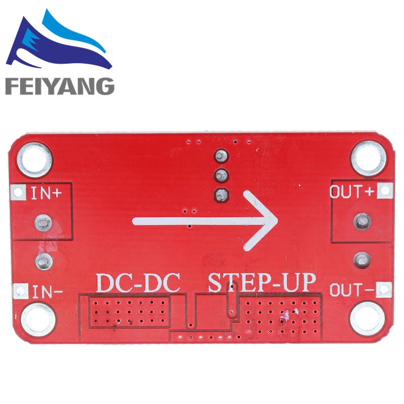 XL6019 step-up 5A Current DC to DC 3V-35V to 5V-40V Adjustable Boost ...