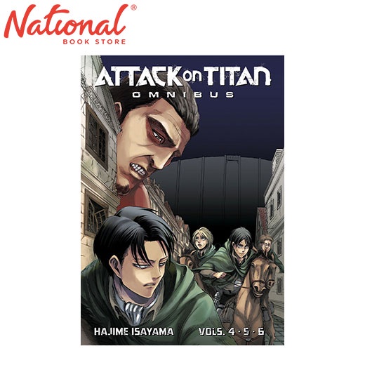 Attack On Titan Omnibus 2 (Vol. 4-6) by Hajime Isayama Trade Paperback | Shopee Philippines