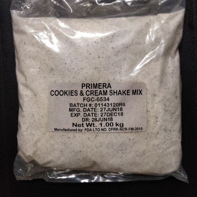 Primera Cookies & Cream Powder 1kg | Shopee Philippines
