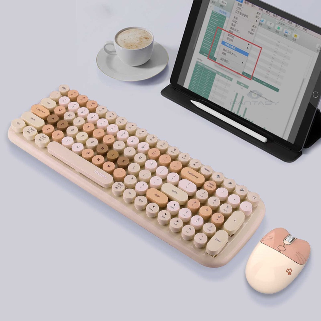 MOFII Candy BT Wireless Bluetooth Keyboard Mixed Color Mini Cute ...