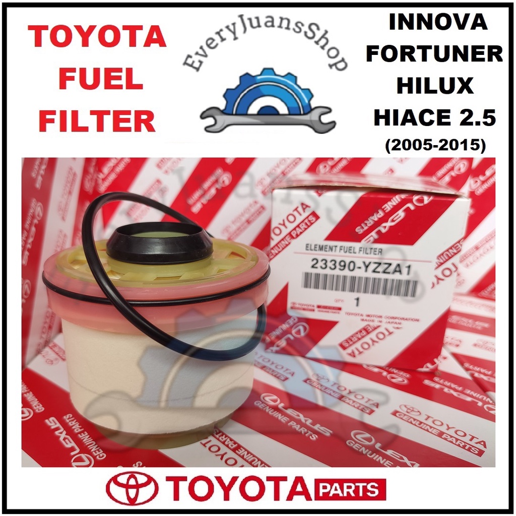 Toyota Fuel Filter - Innova Fortuner Hilux Hiace Commuter Grandia ...