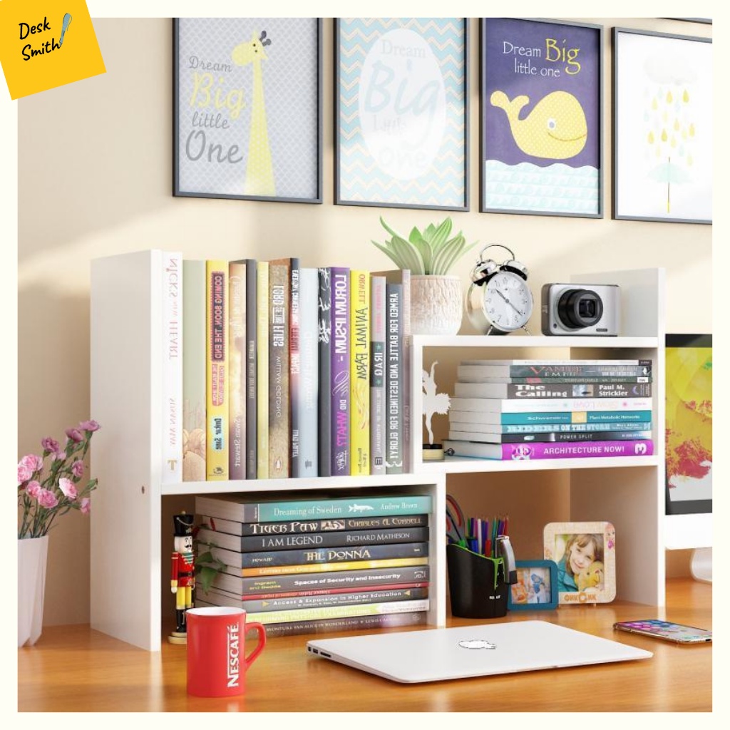 Portable Office Table Book Shelf Magazine Document Book Rack, Desktop ...