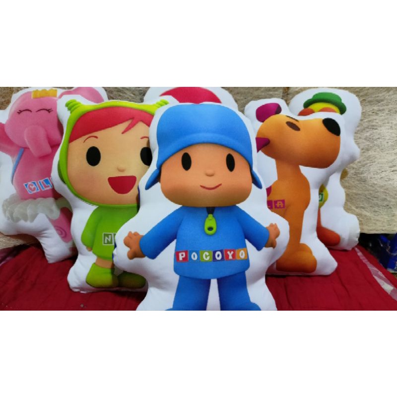 Pocoyo and Friends Shaped Pillow | Shopee Philippines