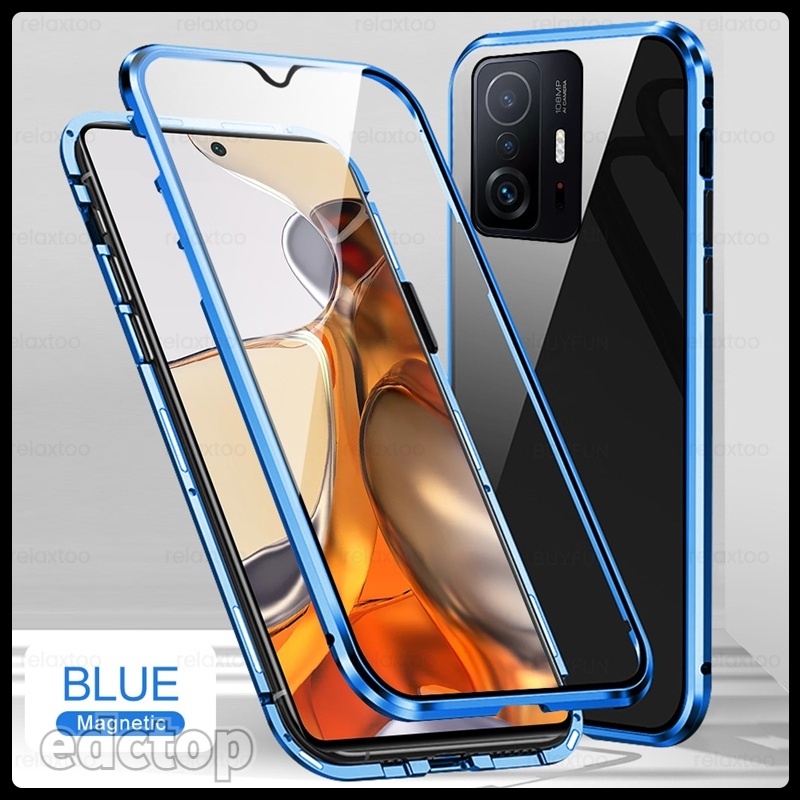 Xiaomi Mi 11T Pro Case 360 Magnetic Flip Cases For Xiaomi Mi11T 11T Pro ...
